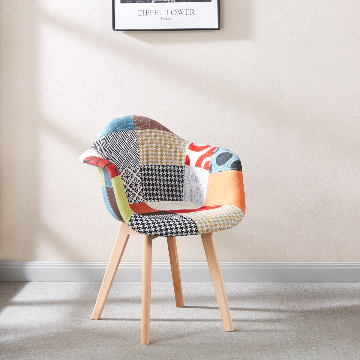 Butaca Patchwork multicolor — Spazzio Design